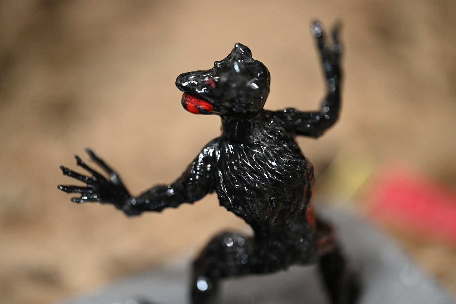 Mini Sculpt Werewolf Dogman Anubis Monster Small 3D Model Print 3d ...