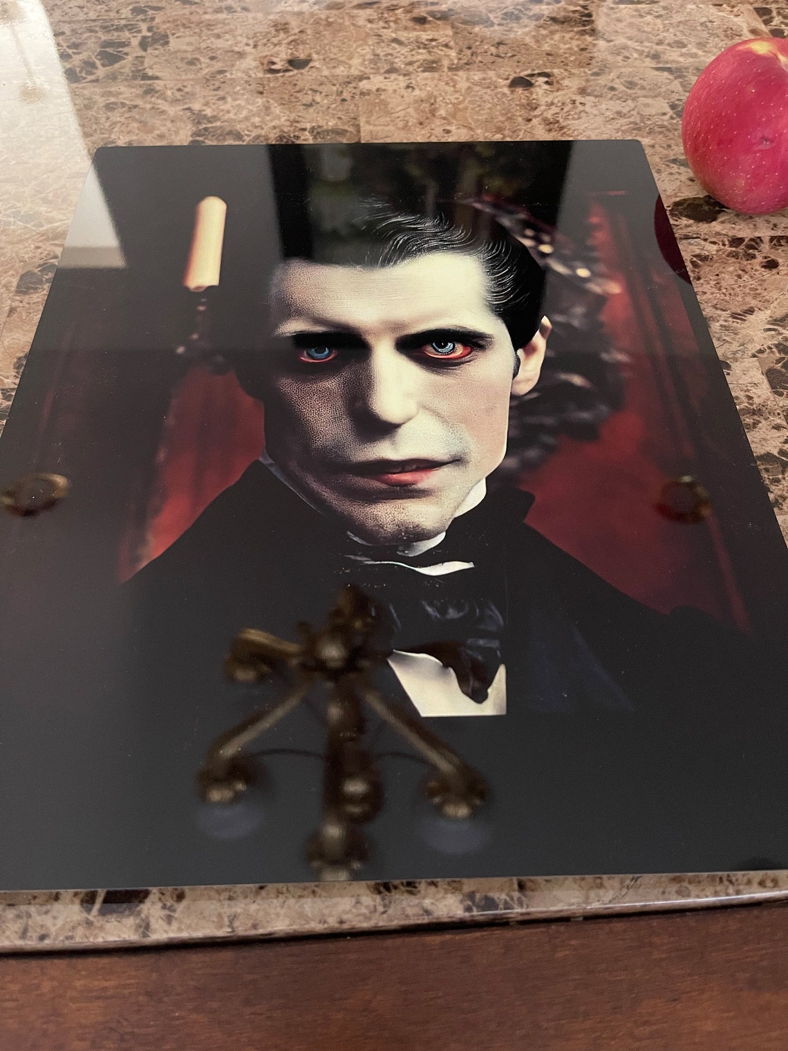 1800s Victorian Vampire Portrait - Custom Made Metal Print 11x14 Inches ...