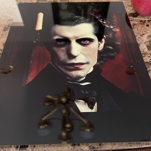 1800s Victorian Vampire Portrait - Custom Made Metal Print 11x14 Inches ...