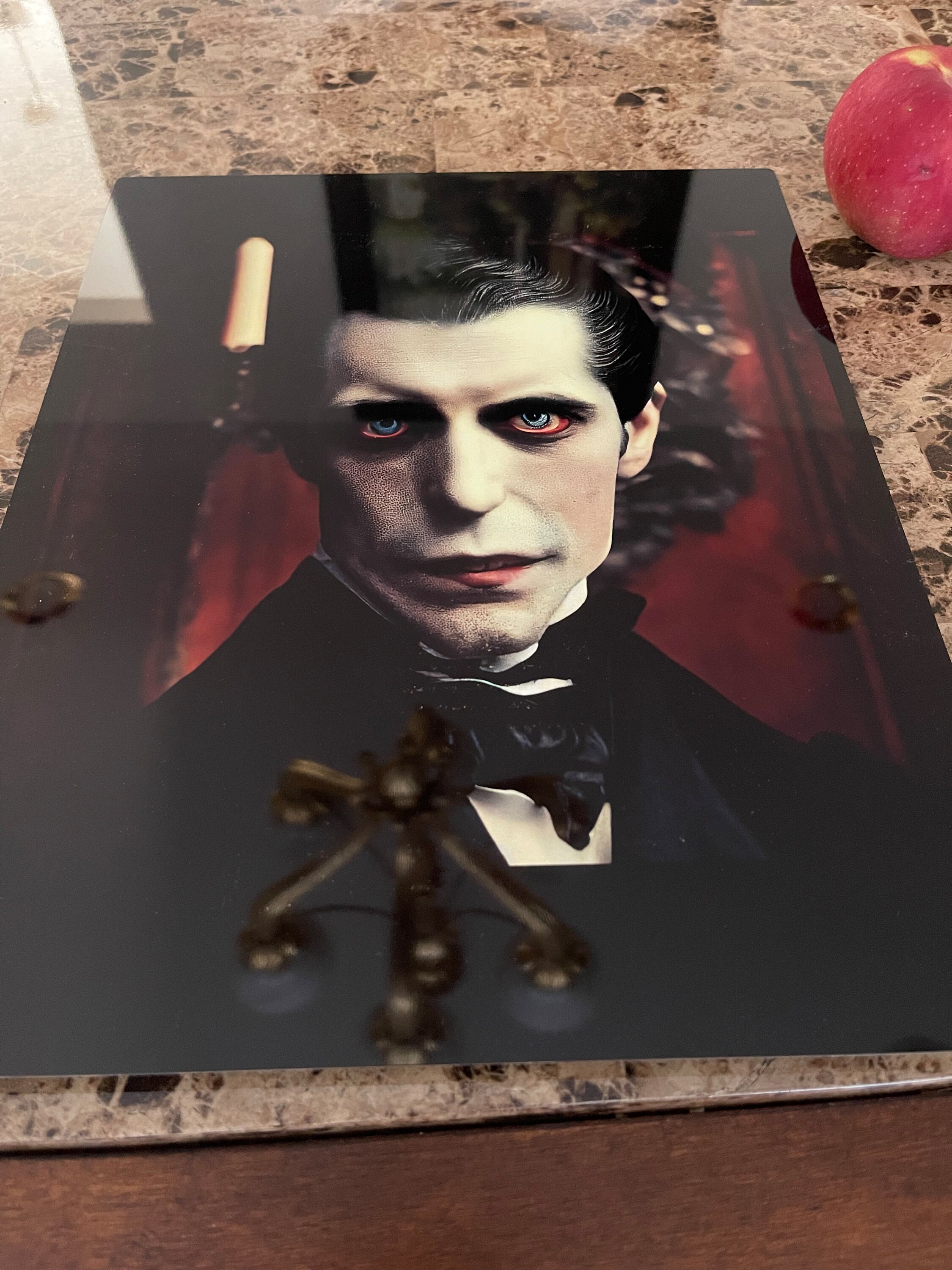 1800s Victorian Vampire Portrait Custom Made Metal Print 11x14 Inches ...