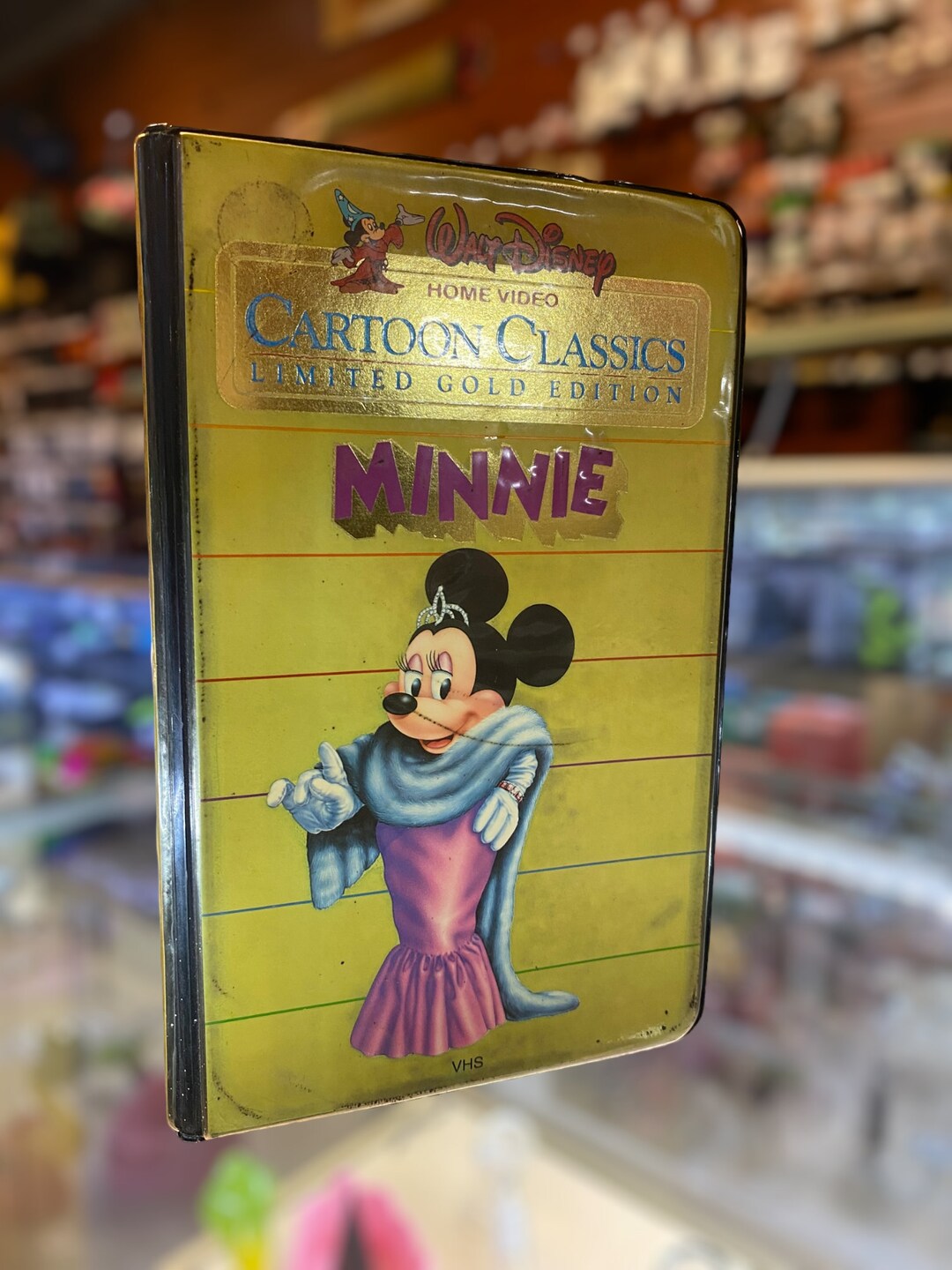 Walt Disney Minnie Carton Classics Gold Edition VHS Rare Vintage - Etsy