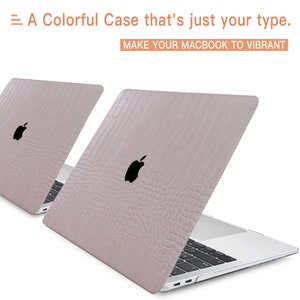 Light Purple Alligator Leather MacBook Pro 13M1 MacBook Pro 14 Inch 15 ...