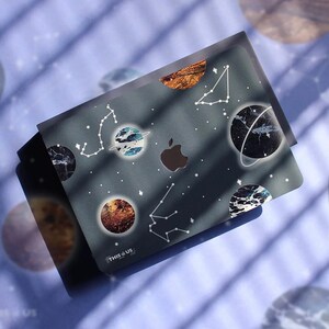 Dark Blue Starry Sky Planet Space MacBook Pro 13M1 14 15 16 Touch Bar ...
