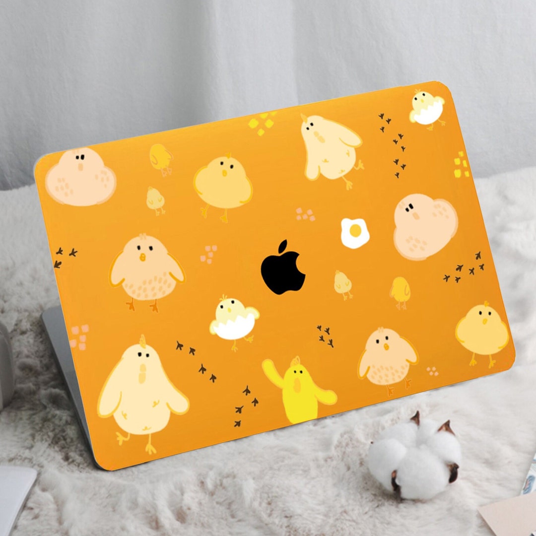 Cute Yellow Baby Chicks Kawaii Animal MacBook Pro 13M1 14 15 16 Touch ...