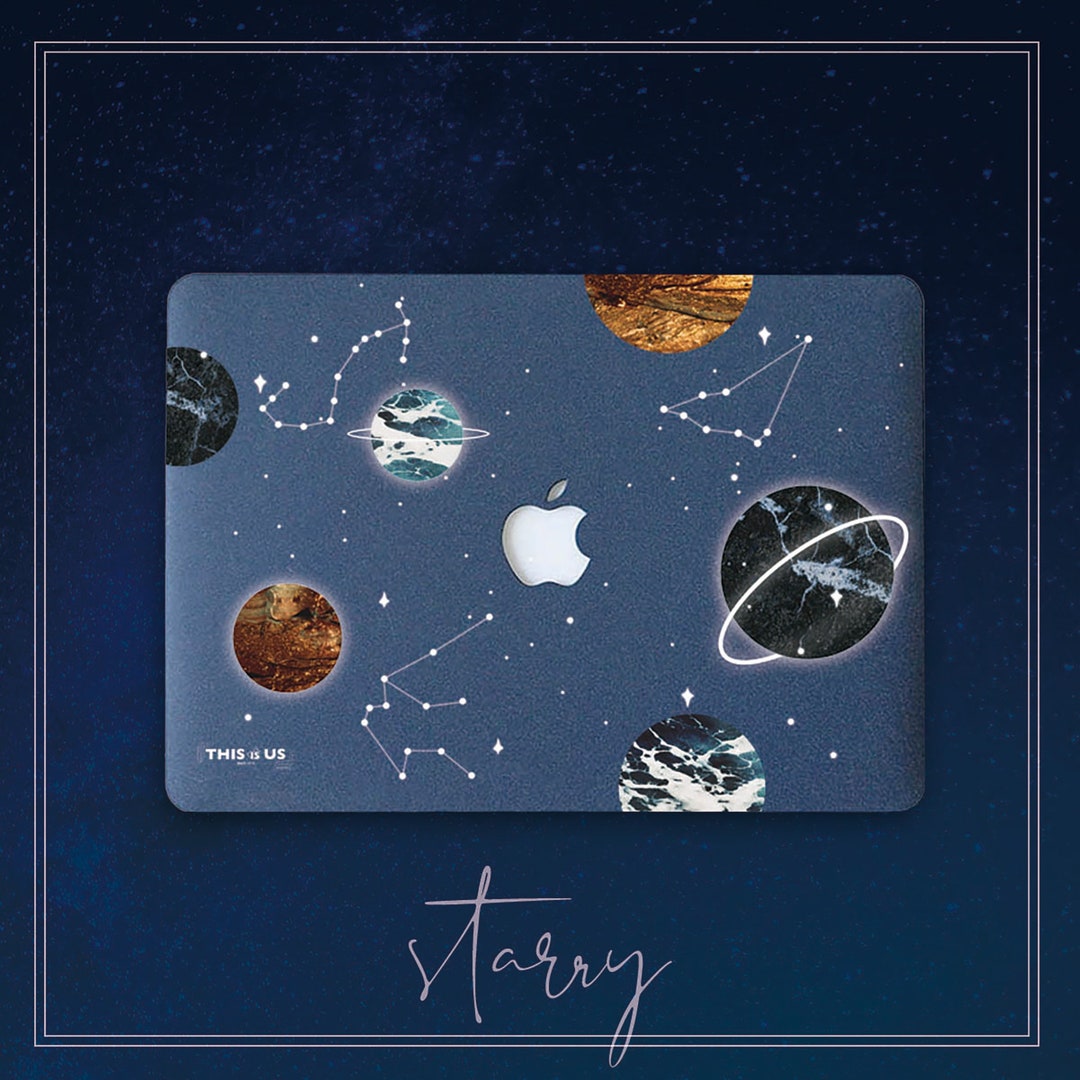 Dark Blue Starry Sky Planet Space MacBook Pro 13M1 14 15 16 Touch Bar ...