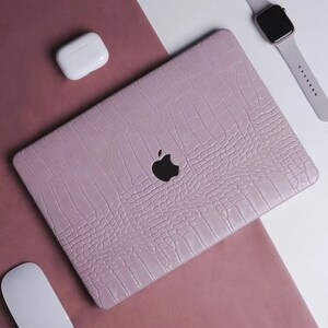 Light Purple Alligator Leather MacBook Pro 13M1 MacBook Pro 14 Inch 15 ...