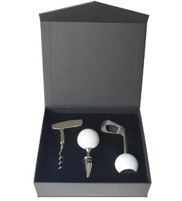 Personalised Golf Drinks Set Golfers Luxury Drinks Set, Golf Fan Gift ...