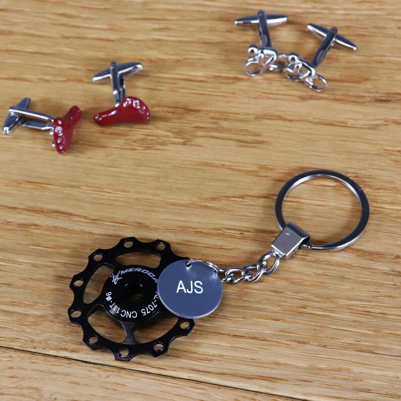 Custom Bike Derailleur Keychain | Unique Cycling Gift for Mountain ...