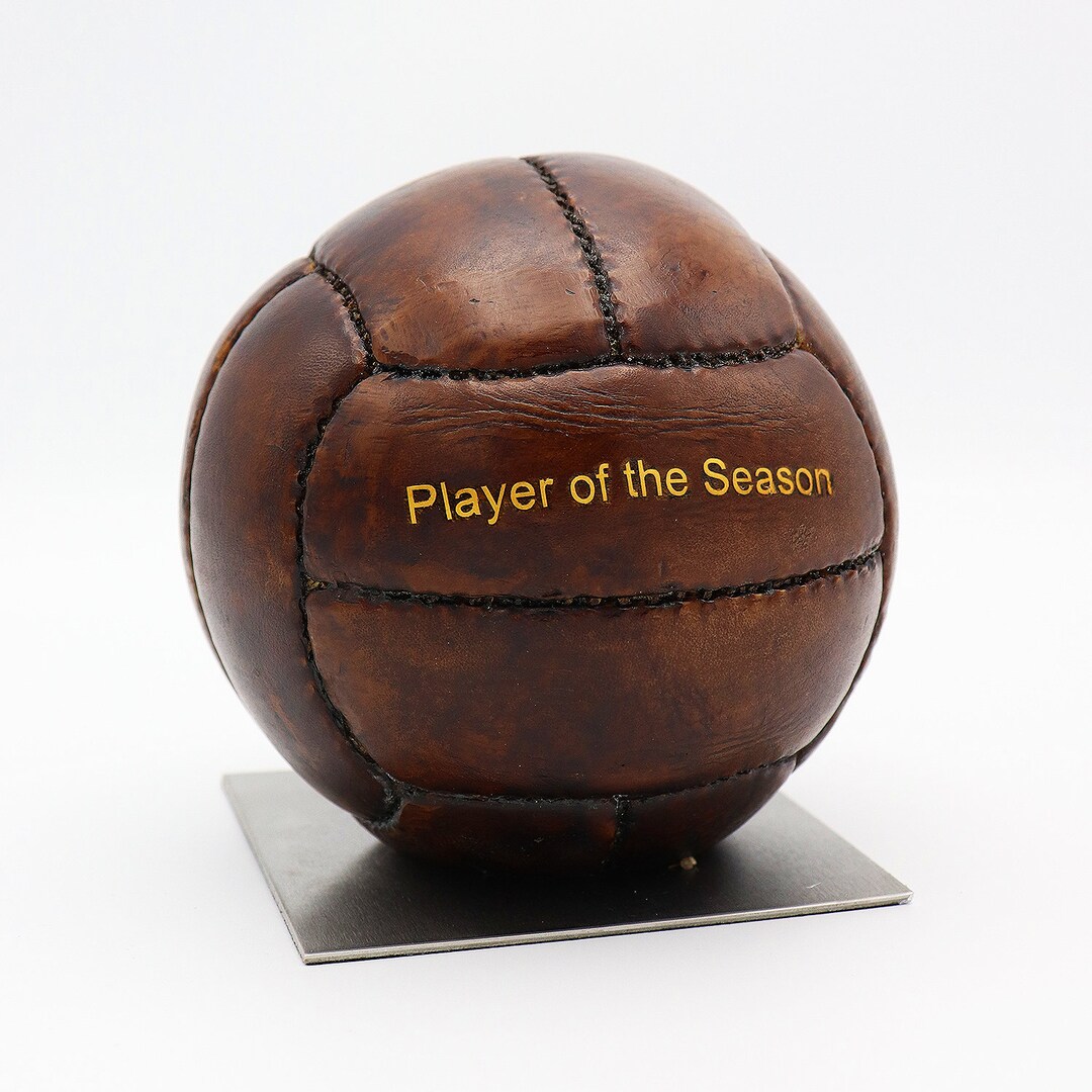 Personalised Antique Football Trophy/ornament | Footballers Trophy ...