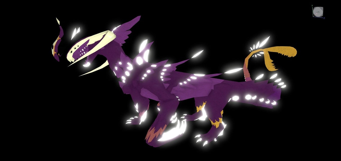 ROBLOX Creatures of Sonaria COS Hellion Warden - Etsy