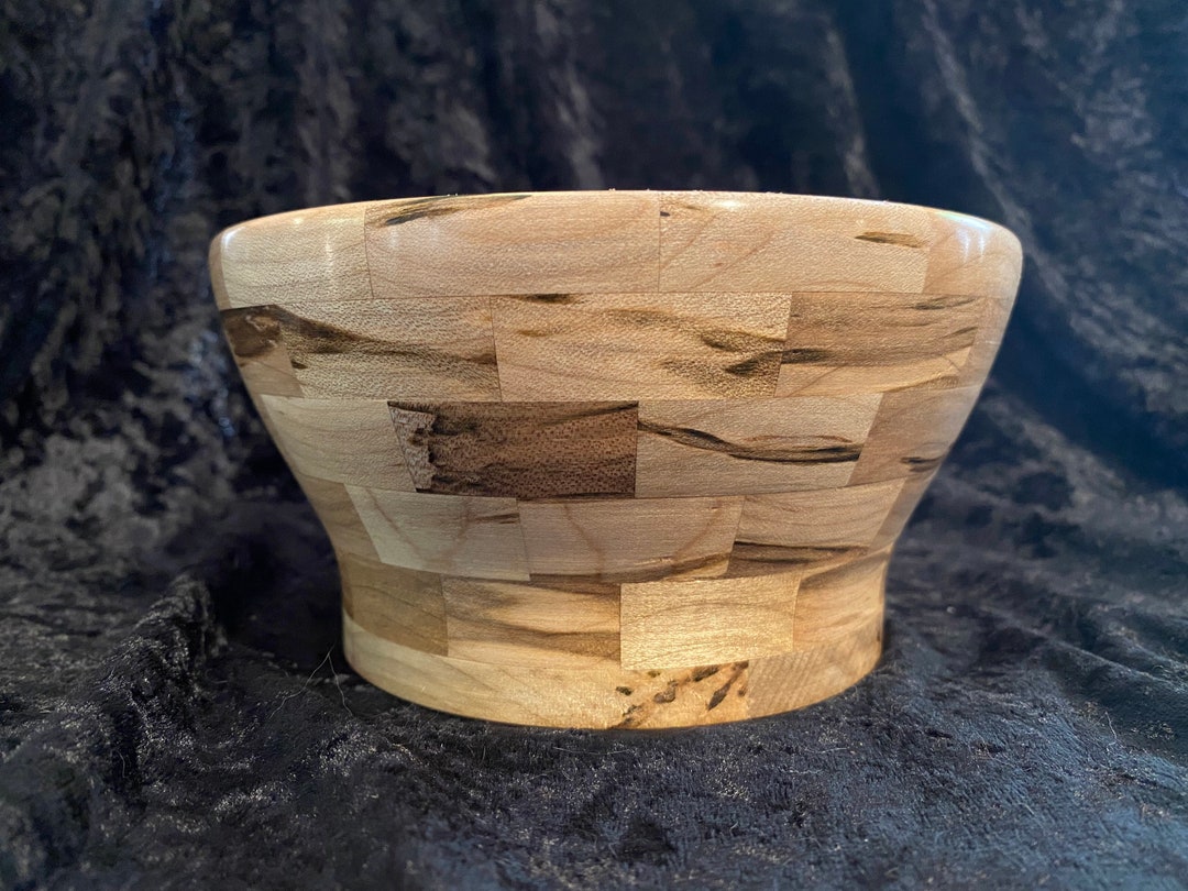 Ambrosia Maple Segmented Bowl - Etsy