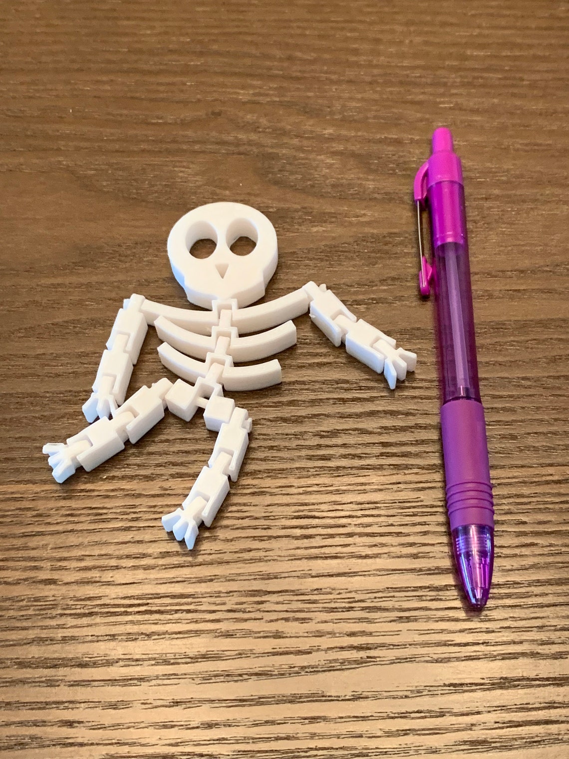 Articulated Skeleton 3D Printed Flexible Joints/moving Parts - Etsy