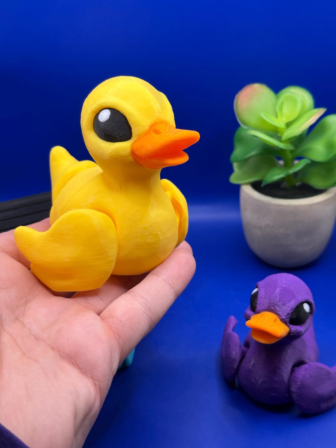 Cute Articulated Duck/pick Your Color/fidget Toy/duck Lovers/animal ...