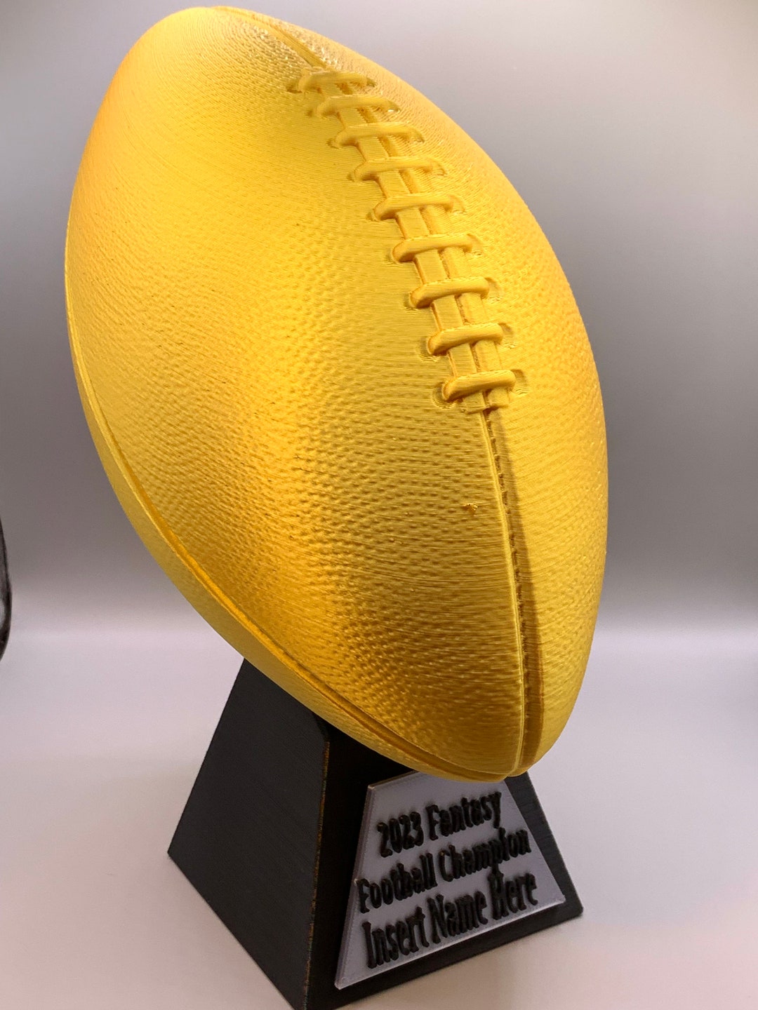 Customized Fantasy Football Trophy/champion/fantasy Winner/3d Printed ...