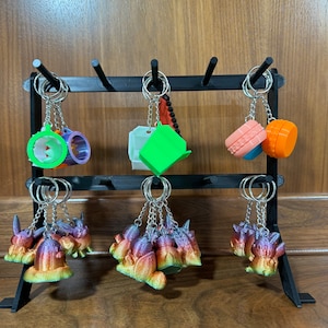 Multi-functional Keychain Stand/keys/rings/bracelets/necklaces + More ...