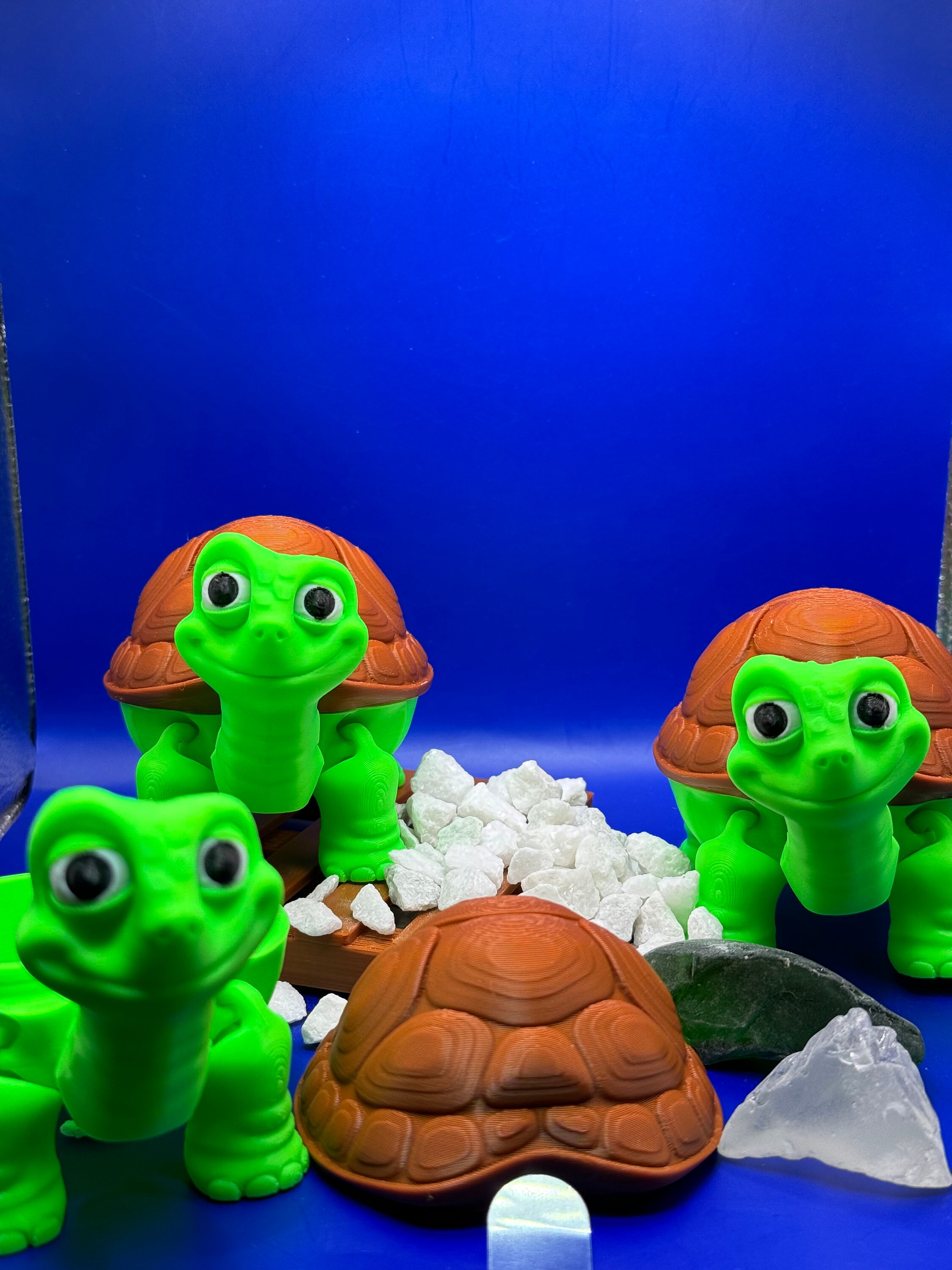 Articulated Turtle With Hidden Storage/removable Shell/hidden ...
