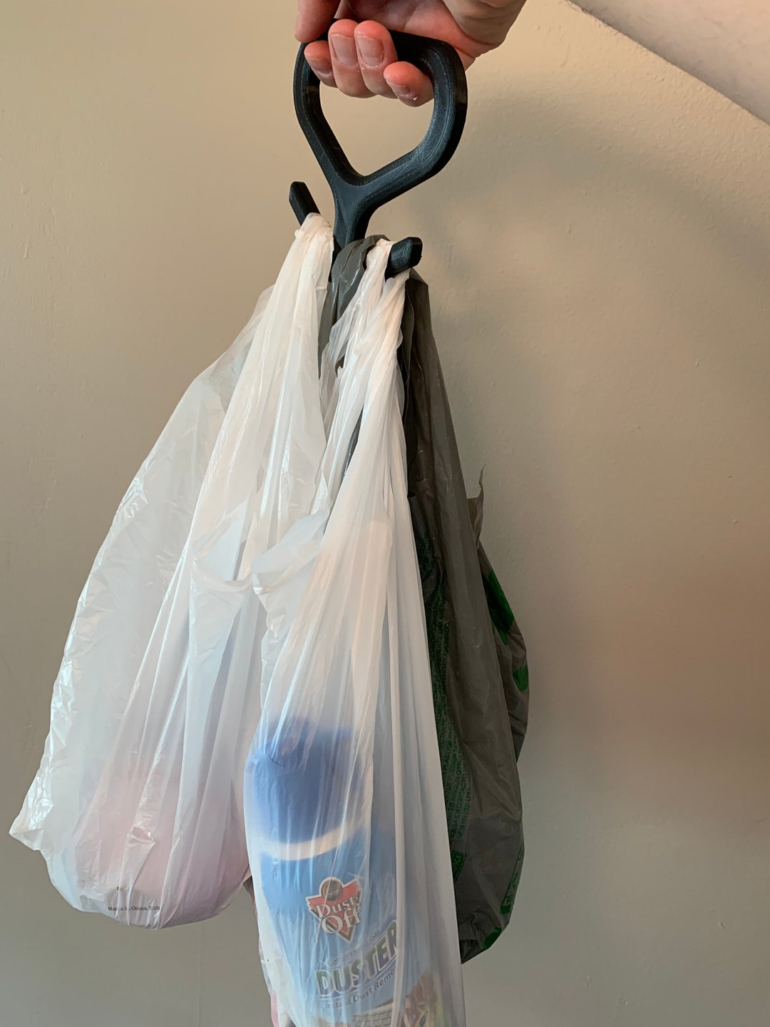 Grocery Bag Carrier/handle! Carry Multiple Bags! 3d Printed! - Etsy