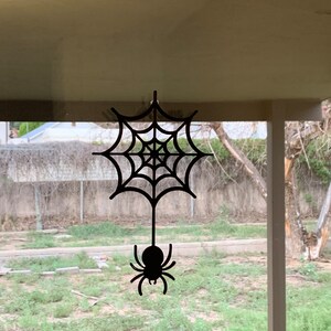 Spider + Spider Web Decoration! Decoration for Halloween/wall/window ...