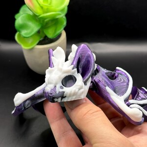 Skeleton Bat/spooky/fidget Toy/halloween/stocking Stuffer/articulated ...