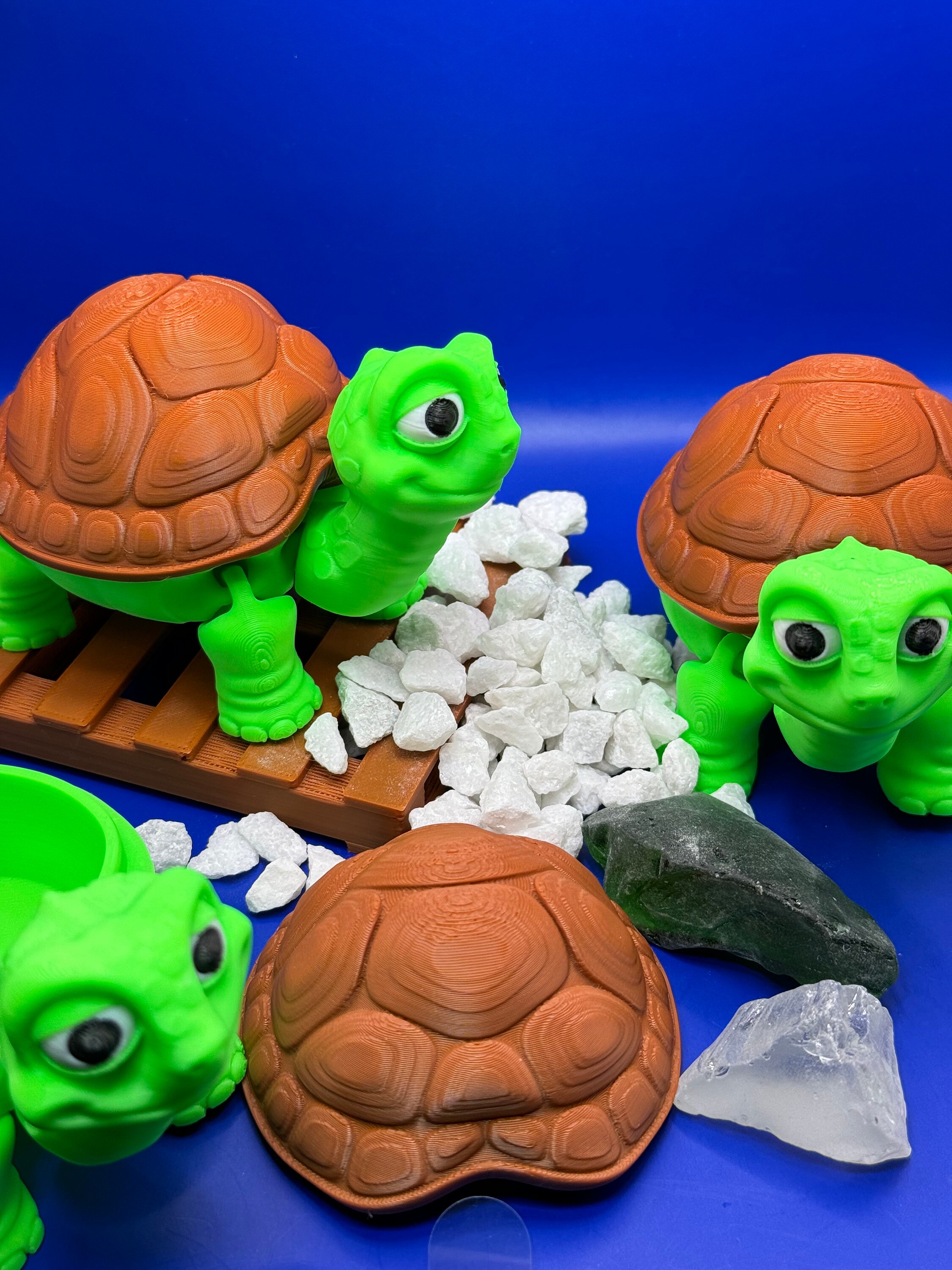 Articulated Turtle With Hidden Storage/removable Shell/hidden ...
