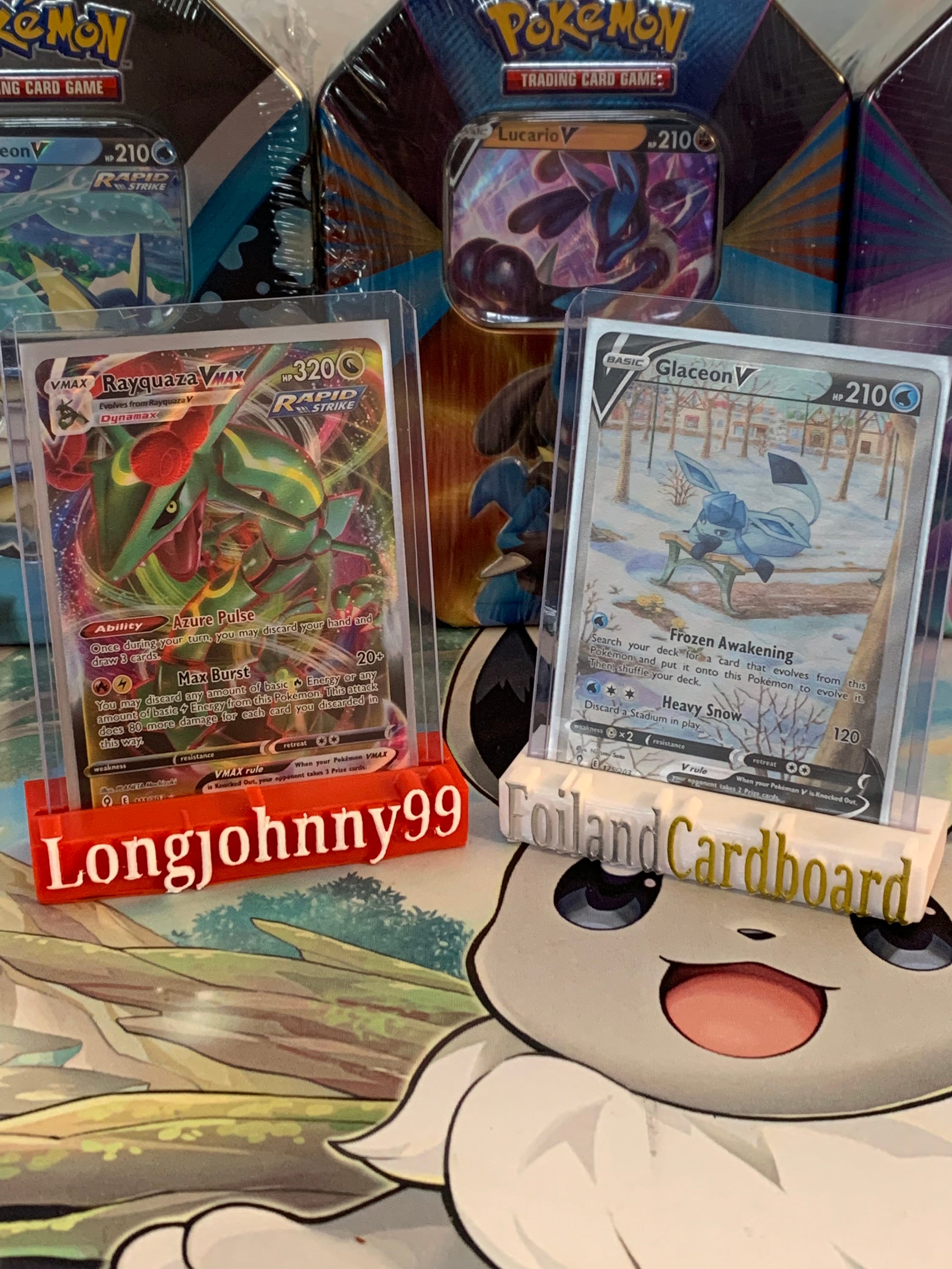 Customized Card Stand for Sports Cards Pokemon Other Tcg - Etsy