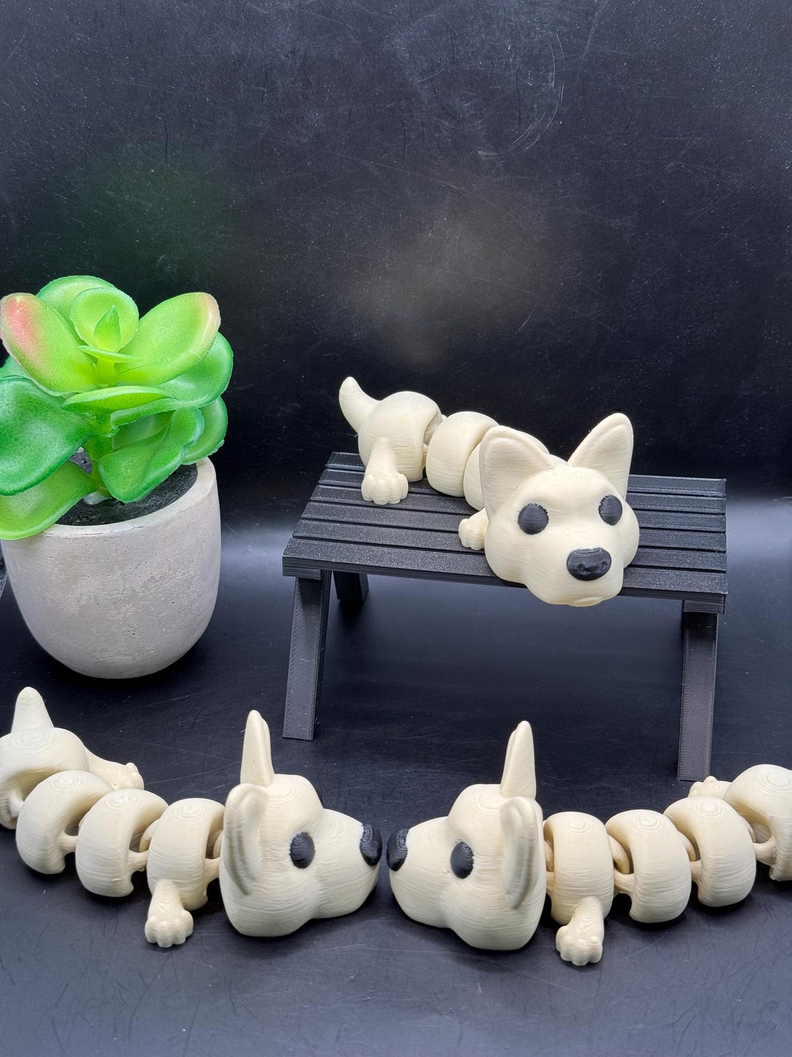 Articulated Corgi Dog/cute Dog/dog Lovers/cute Corgi/gift for Him/her ...
