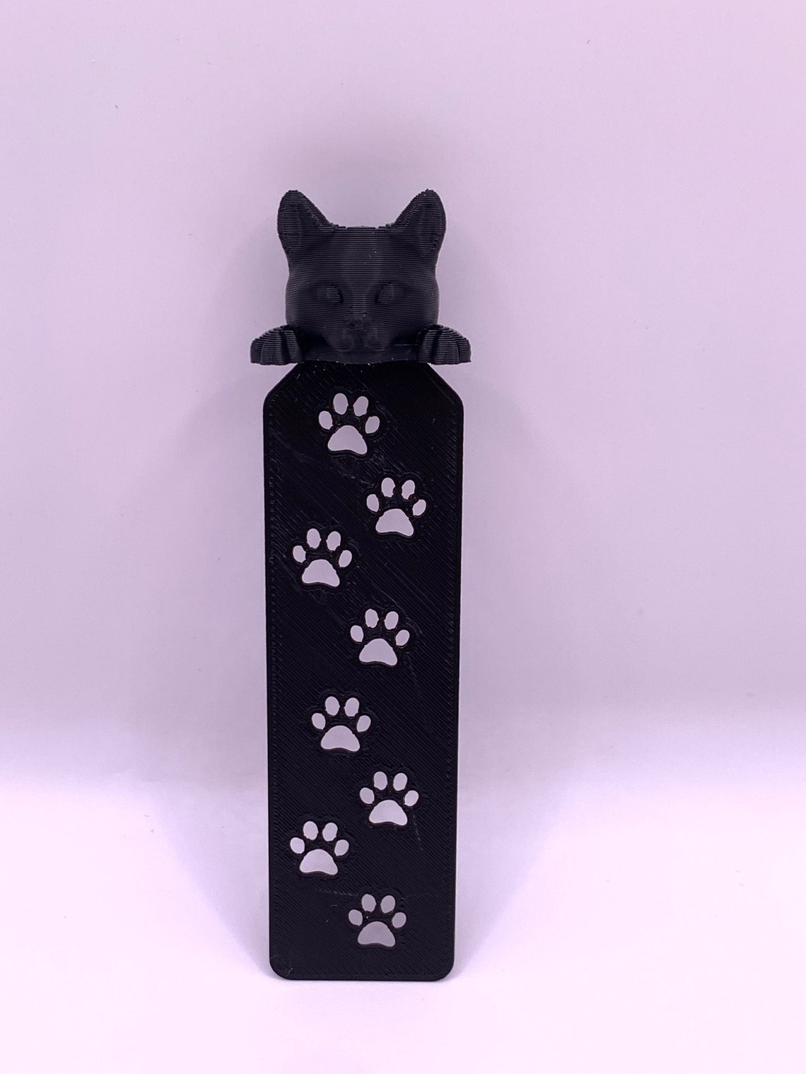 Cat Bookmark/kitty Bookmark/stocking Stuffer/kitty Cat/3d Printed ...