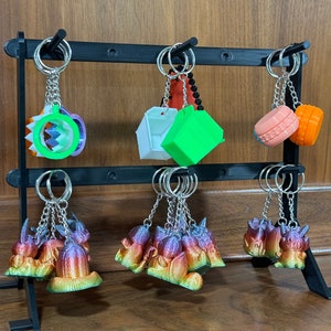Multi-functional Keychain Stand/keys/rings/bracelets/necklaces + More ...