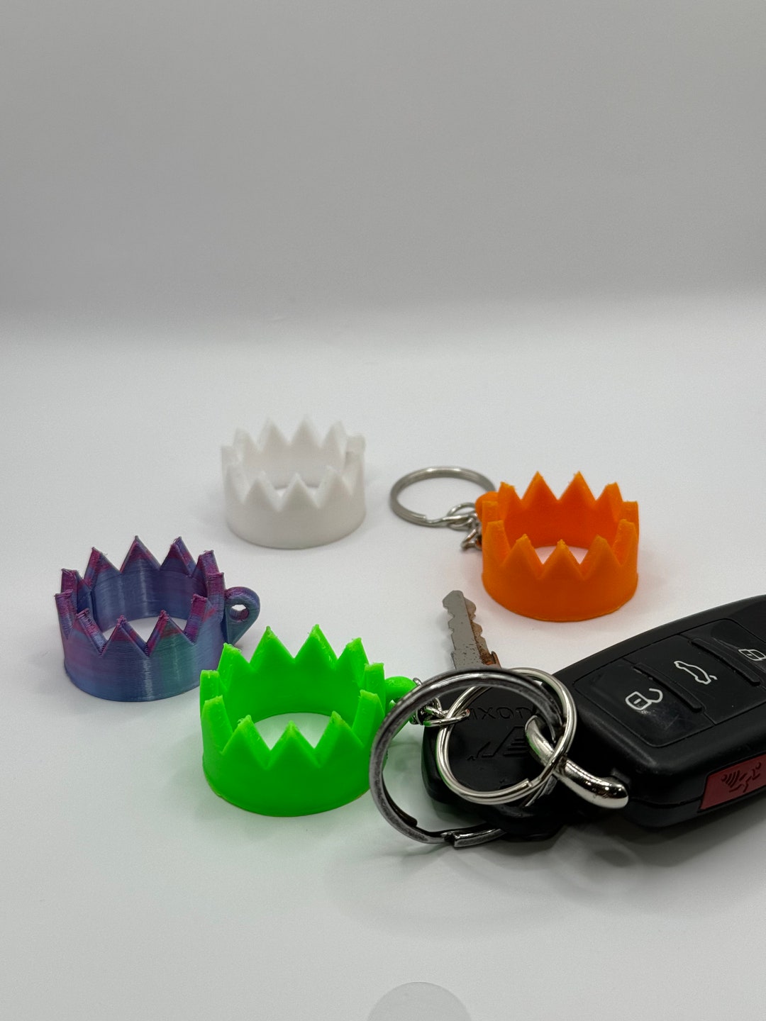 Crown Keychain/royal Keychain/keyring Included/king/queen/multiple ...