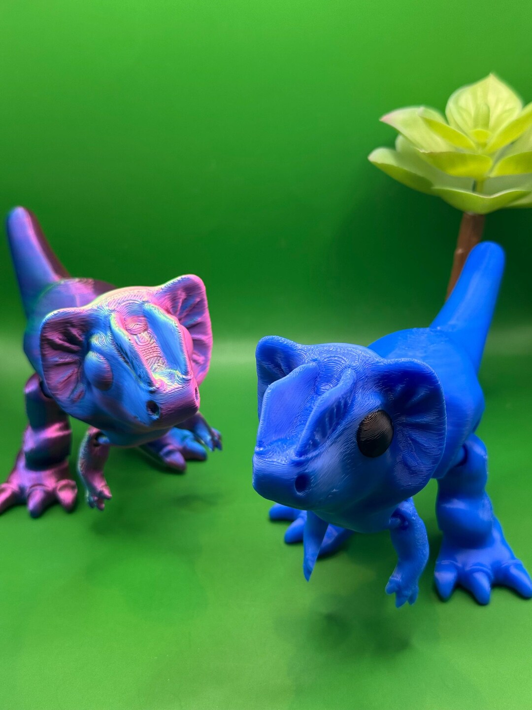 Articulated Dilophosaurus Dinosaur Fidget/desk Toy/fidget Toy/stocking ...