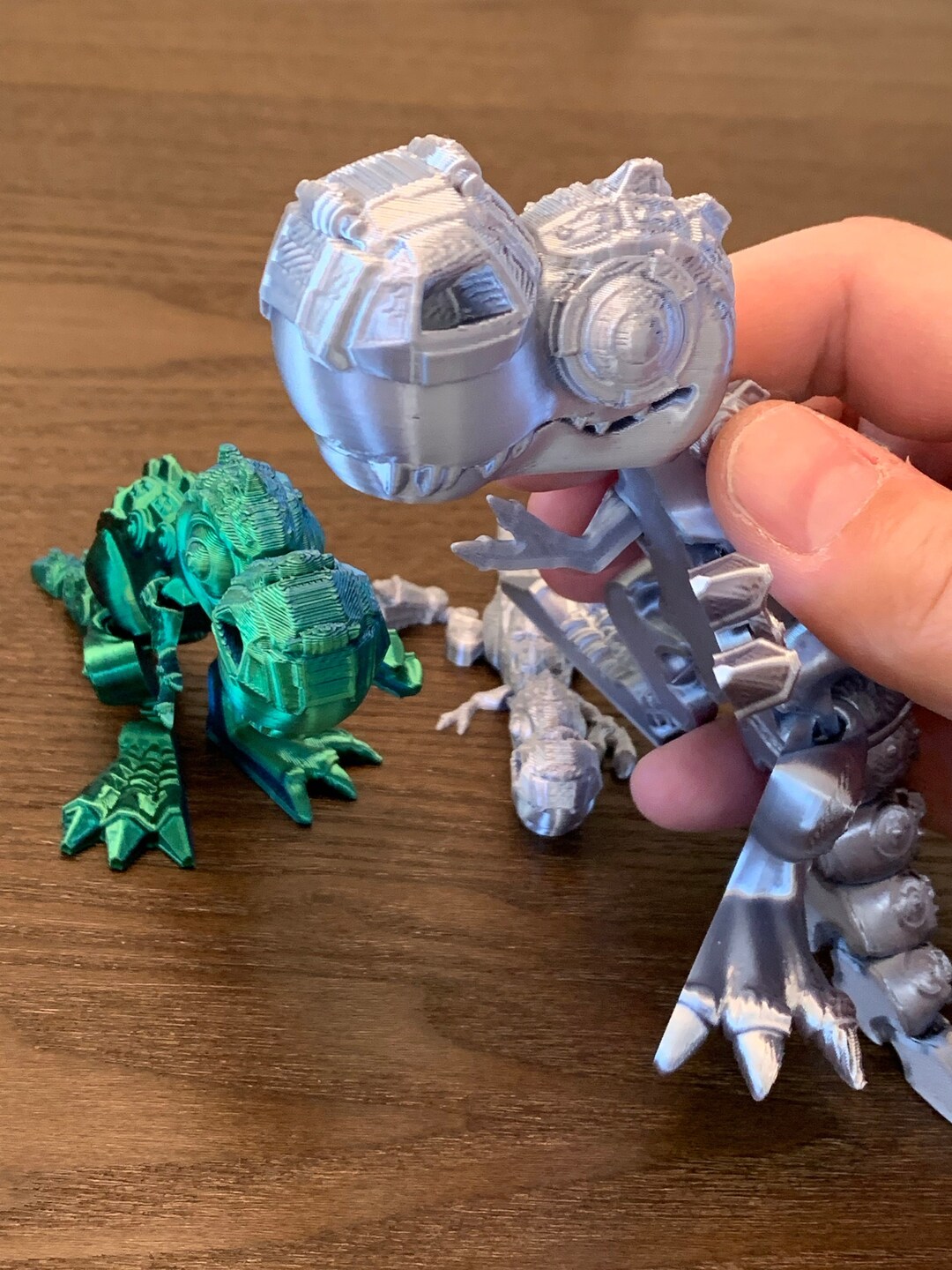 Articulated Cyborg T-rex/flexible Joints/fidget Toy/desk Toy/multiple ...
