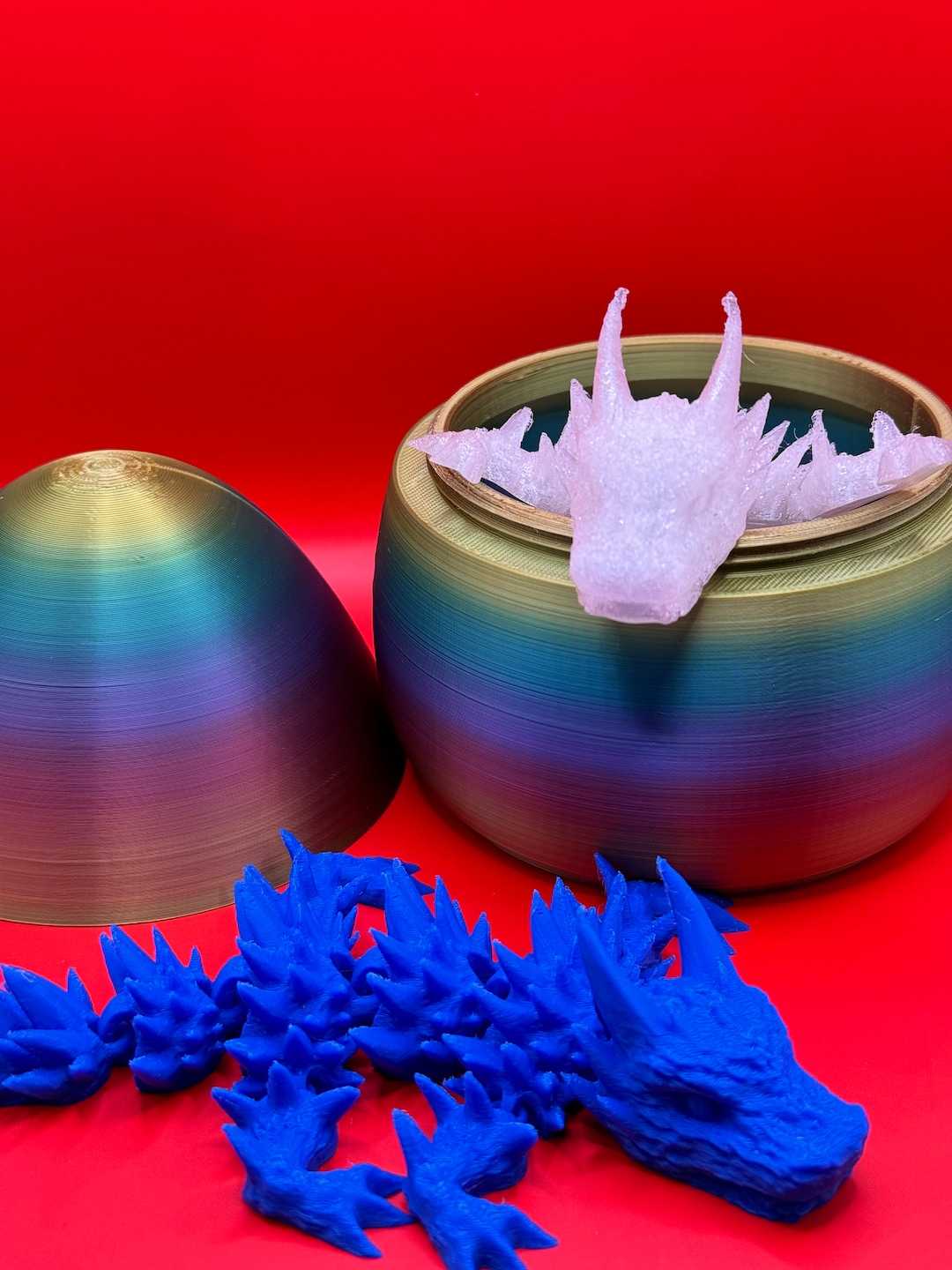 Spiked Baby Dragon V1 With or Without Egg/articulated Dragon/fidget Toy ...