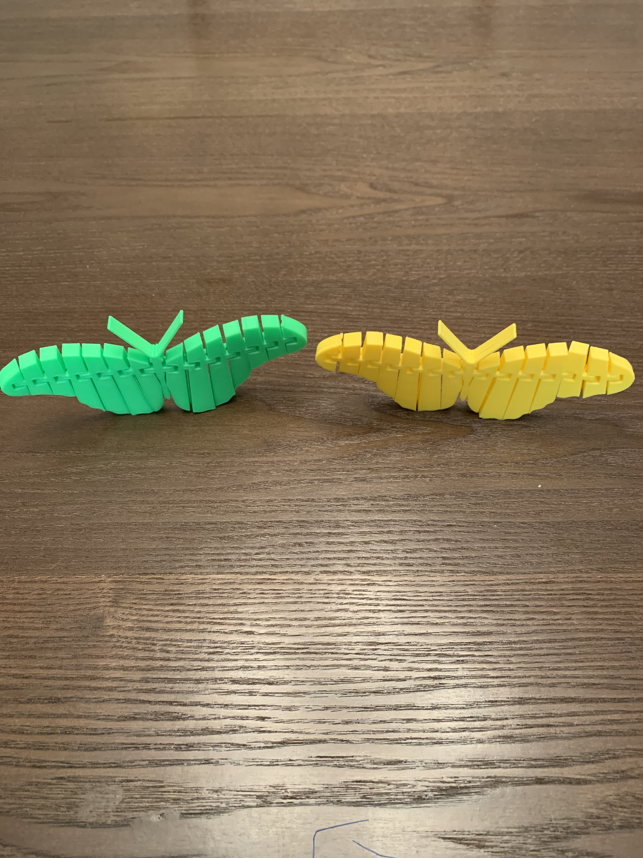 Articulated Butterfly 3d Printed! Flexible Joints! Makes Fantastic ...
