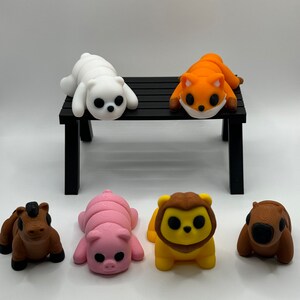 Cute Baby Animals Articulated Fidget Toys/figures/pick Your Animal/desk ...