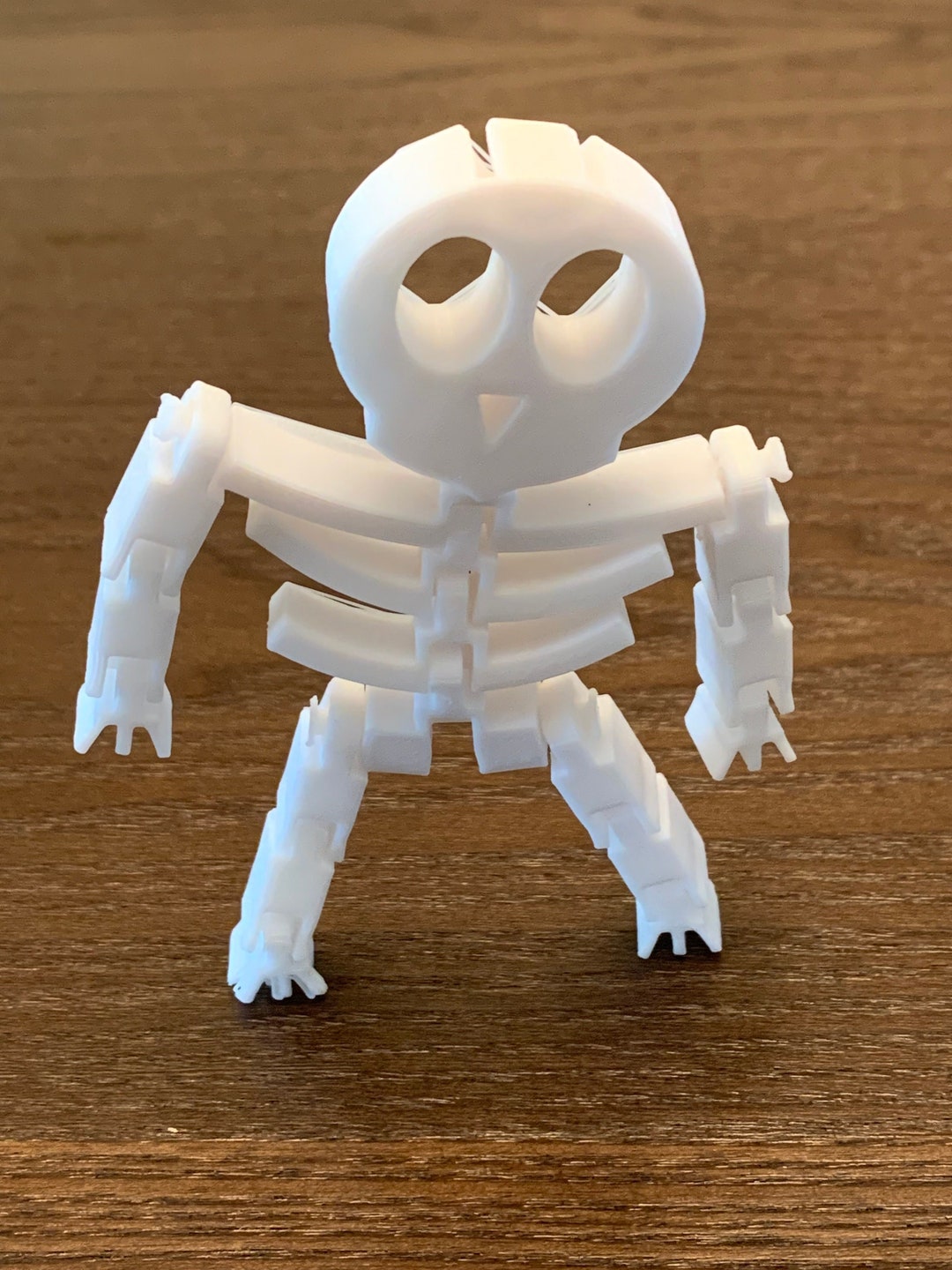 Articulated Skeleton 3D Printed! Flexible Joints/moving Parts ...
