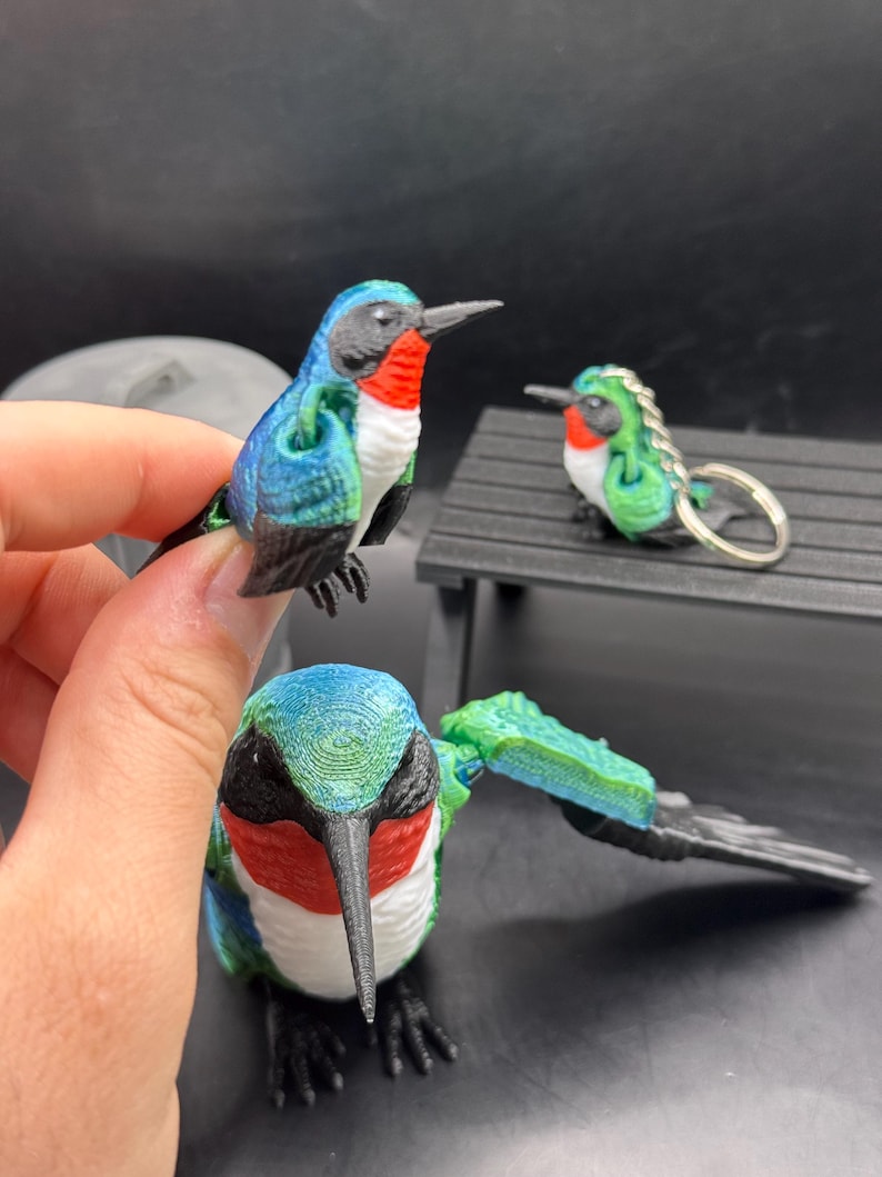 Articulated Hummingbird Fidget Toy/desk Toy/decoration/gift for Him/her ...
