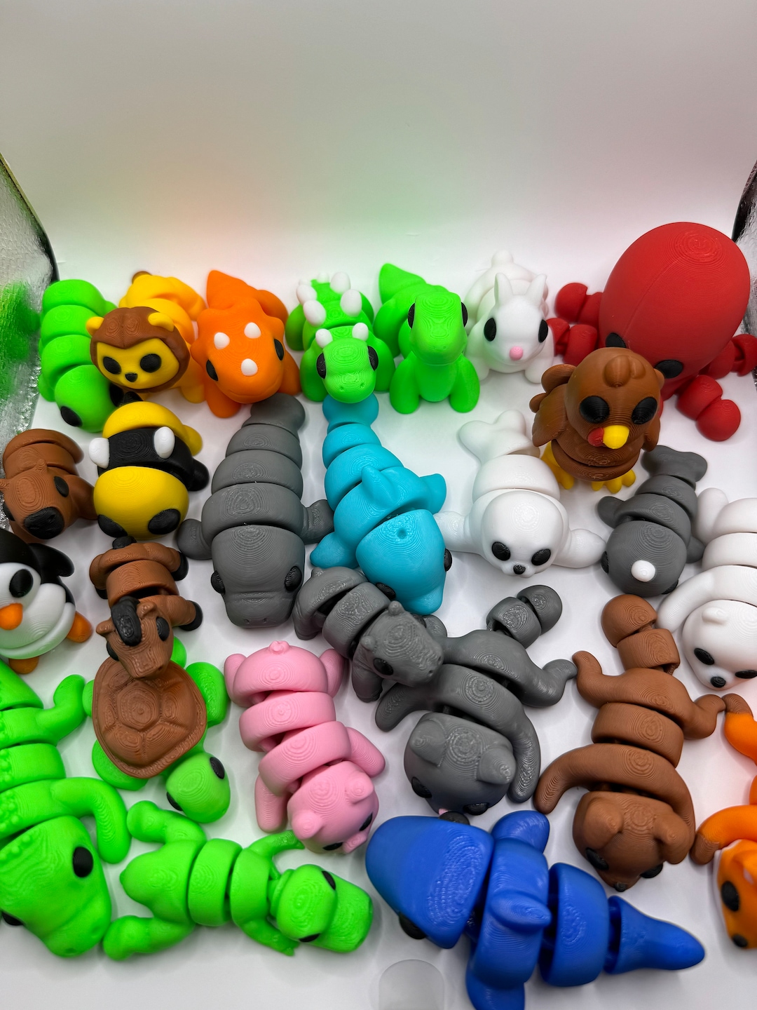 Cute Baby Animals Articulated Fidget Toys/figures/pick Your Animal/desk ...