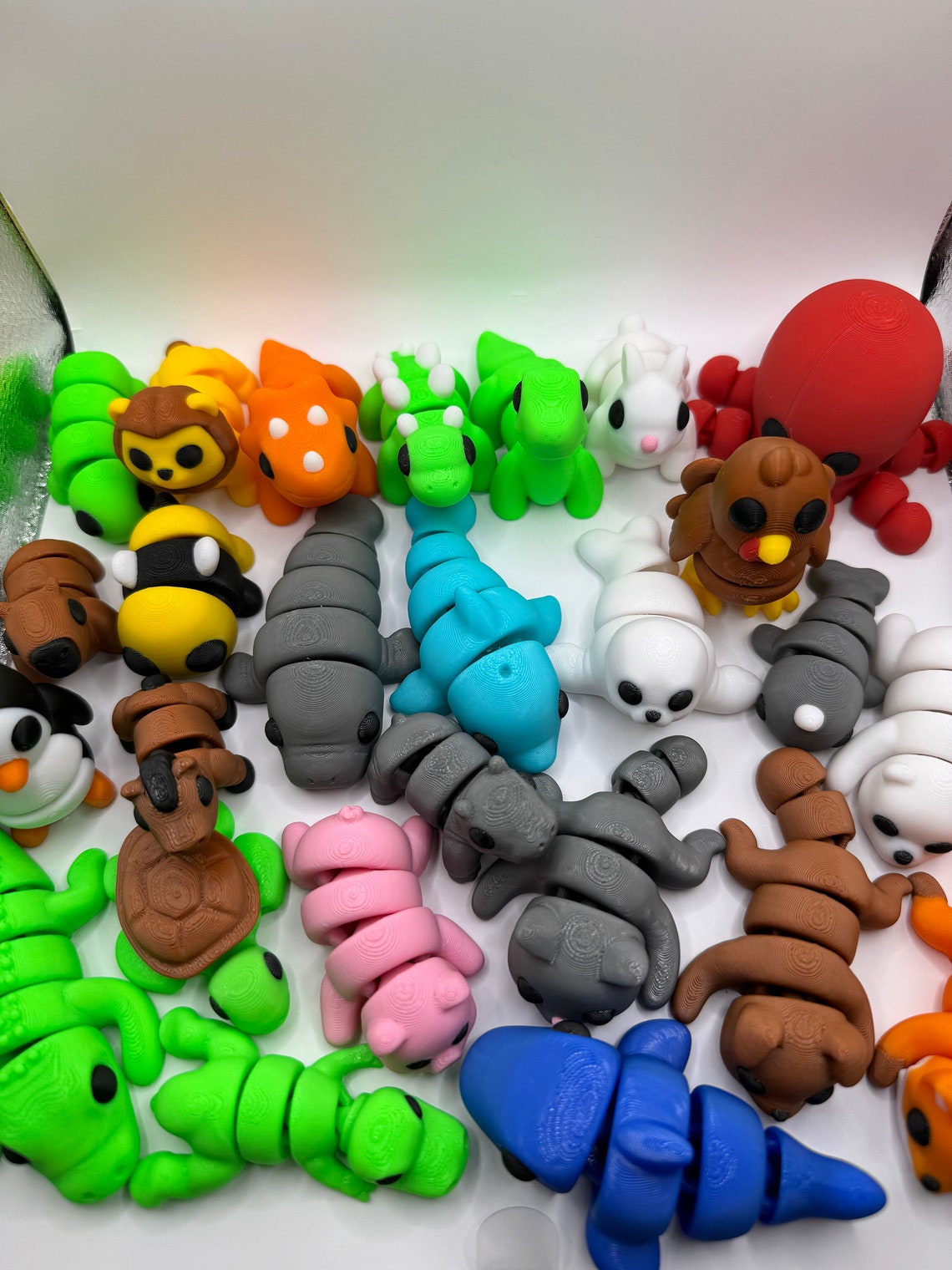 Cute Baby Animals Articulated Fidget Toys/figures/pick Your Animal/desk ...