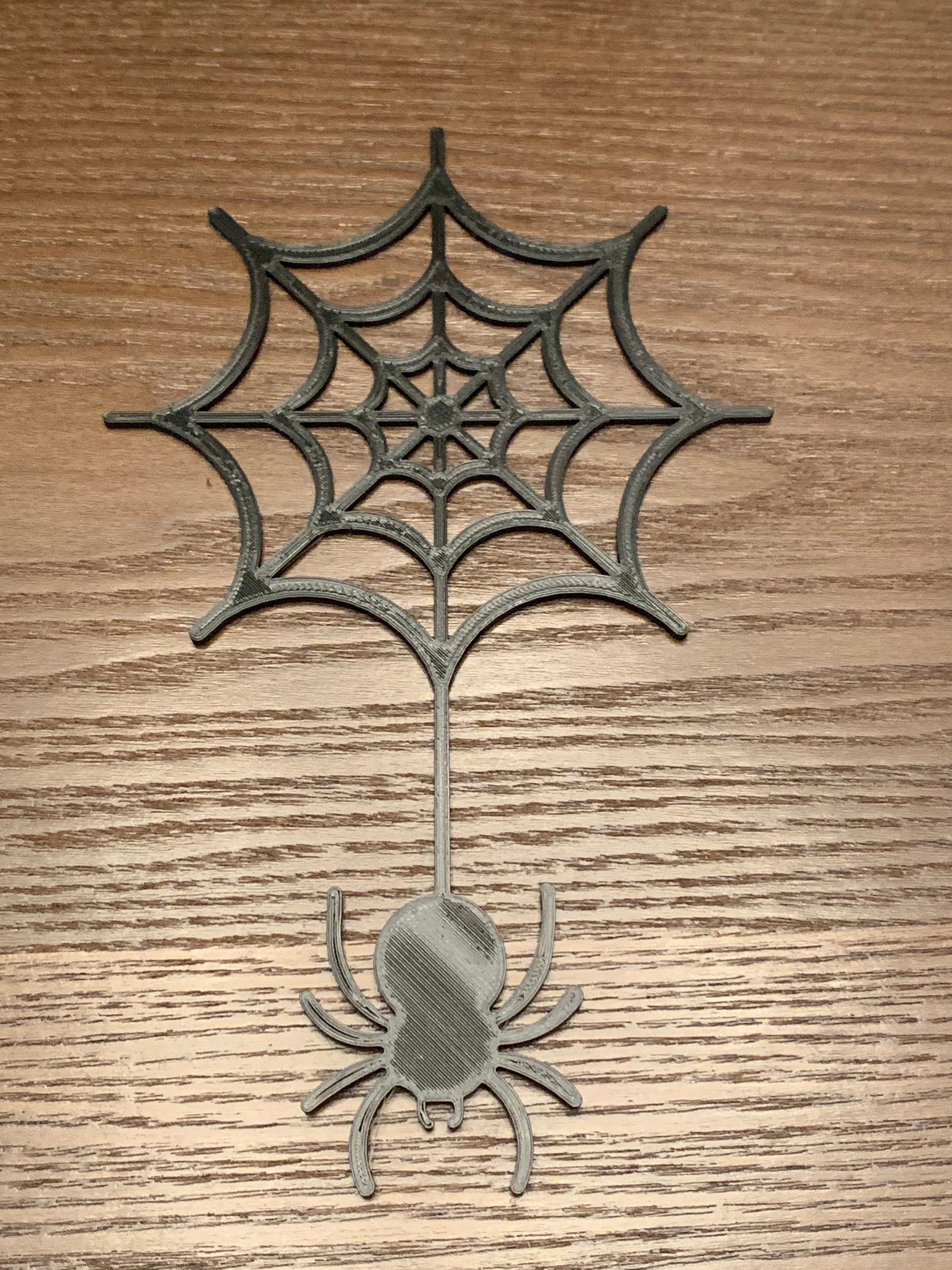 Spider + Spider Web Decoration! Decoration for Halloween/wall/window ...