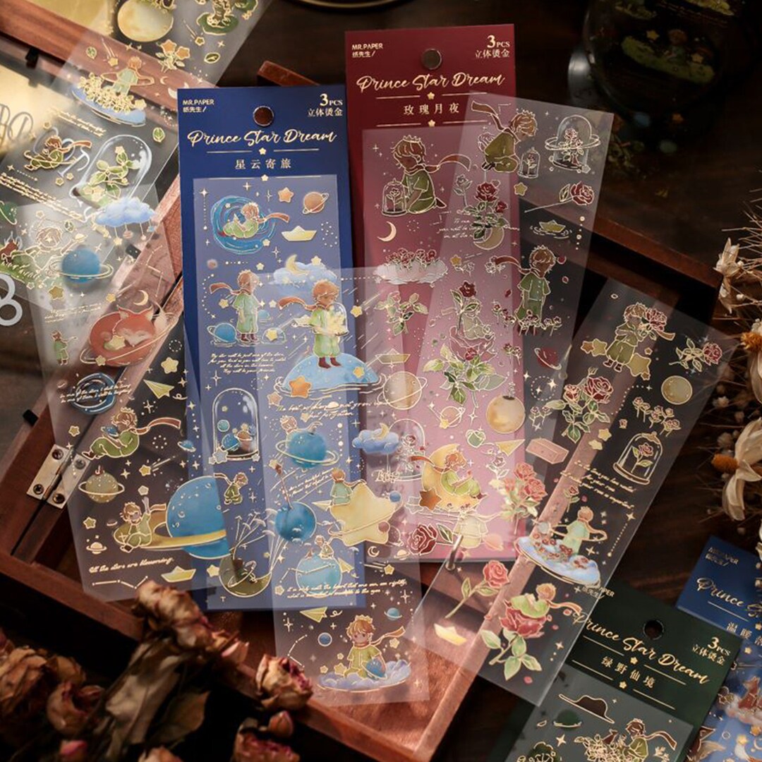 The Little Prince Stickercute Cartoon Stickersjournal - Etsy