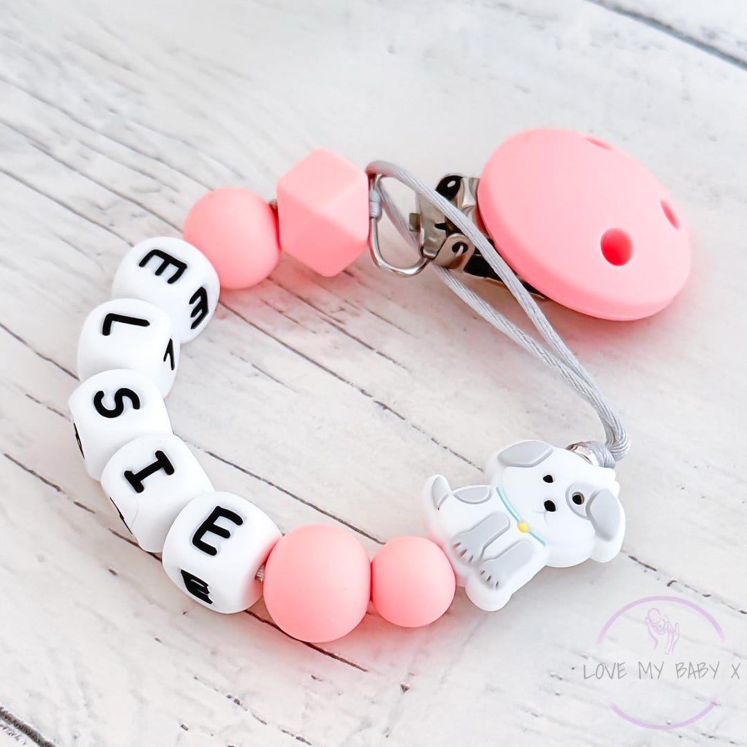 Dog Soft Dummy Clip Puppy Pacifier Clip Dummy Chain Newborn Gift ...