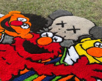 Kaws Sesame Street - Etsy