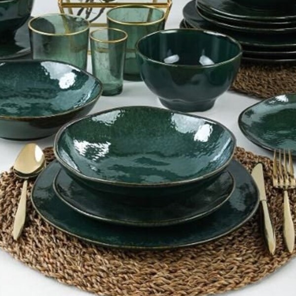 Green Dinnerware - Etsy