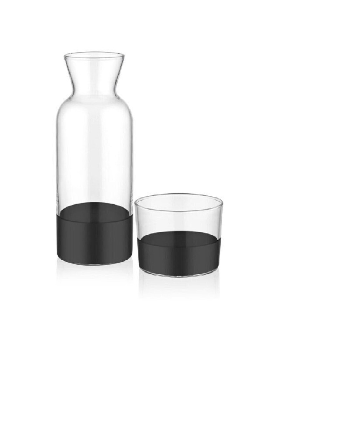 Black Carafe Bedside Black Jug Pitcher Jug Decanter Flask - Etsy