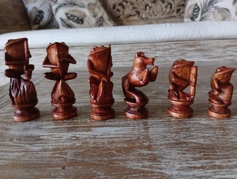 FROG Design Chess Pieces 32 Pieces Set. Only Set Pieces. - Etsy