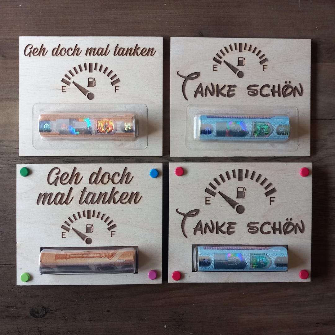 Cash Gift Fuel Voucher, Blister Card Money Card, Tank up Nicely, Go ...