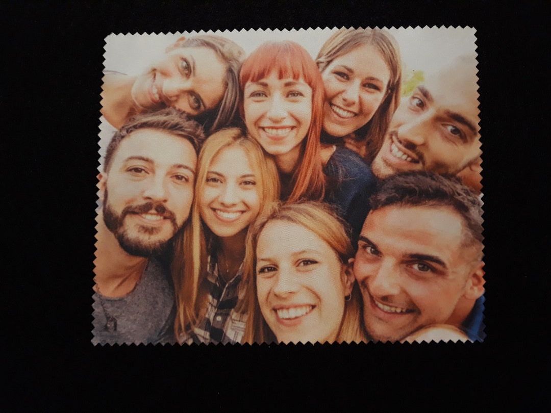 Your Photo on a Spectacle Cleaning Cloth / Microfiber Cloth 18 - Etsy