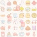 106 Cute Pastel Digital Icons for Your Phone !! - Etsy