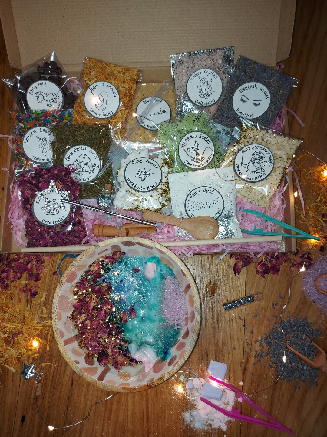 Fairy Princess Potion Kit | Large| Mud Kitchen Play | Sensory Play - Etsy