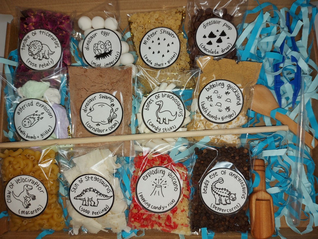 Dinosaur Potion Kit Mud Kitchen Accessories Sensory Play - Etsy